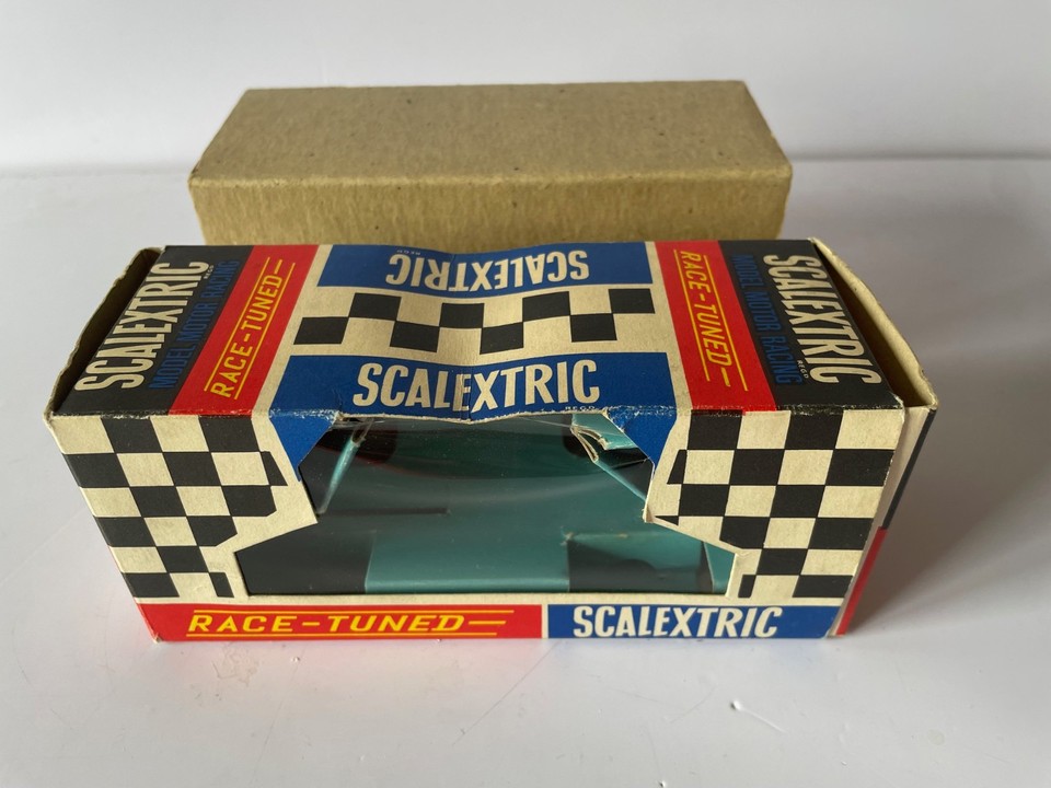 SCALEXTRIC TRIANG 1960'S VINTAGE C84 TRIUMPH TR4A #8 BLUE BOXED | eBay UK