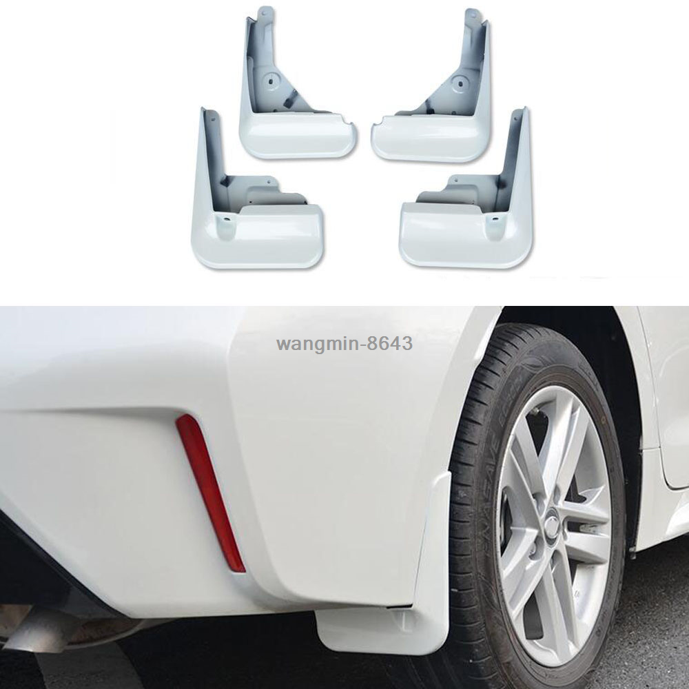 4PCS For Toyota 2020 Corolla white Splash Guards Mud Flaps Mud Guards ...