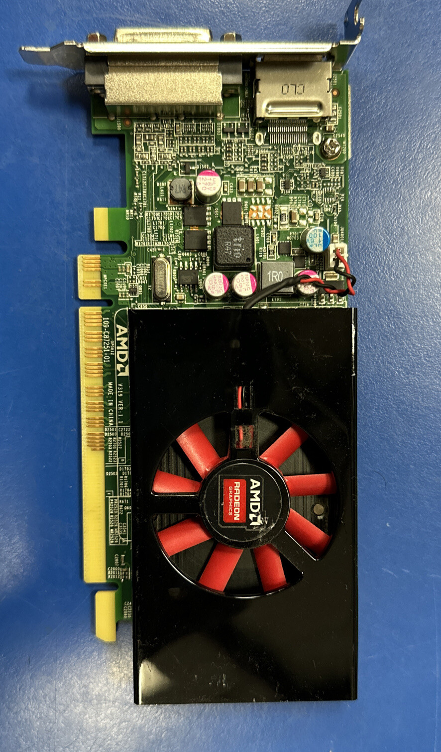 AMD Radeon C872 DDR3 R7 350X 4GB OPGA12 109-C87251-01 DVI Low profile ...