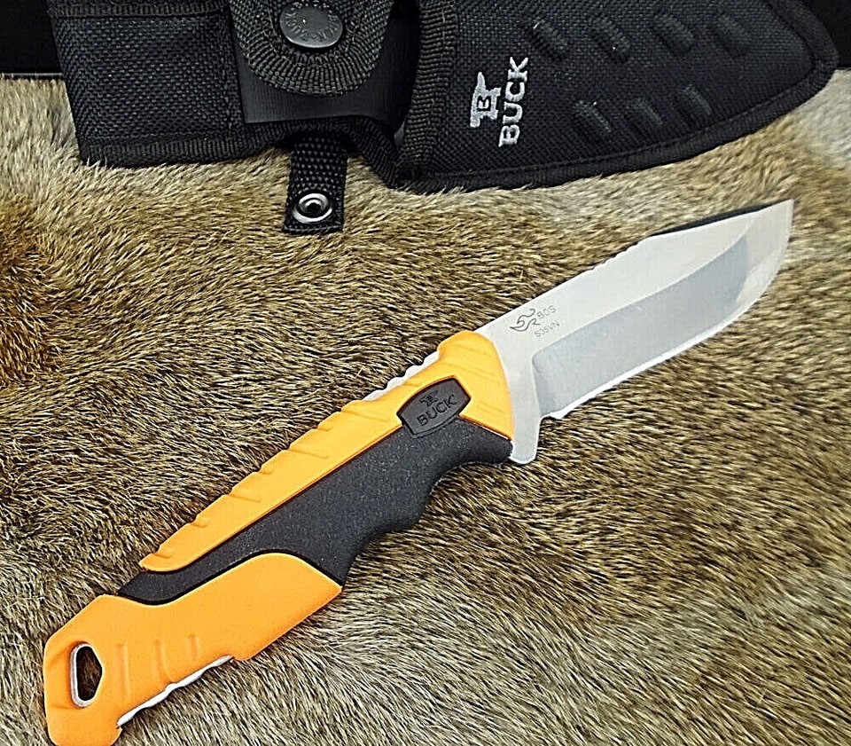 Buck Pursuit Pro Large #656 Fixed Blade Hunting Knife USA 0656ORS-B ...