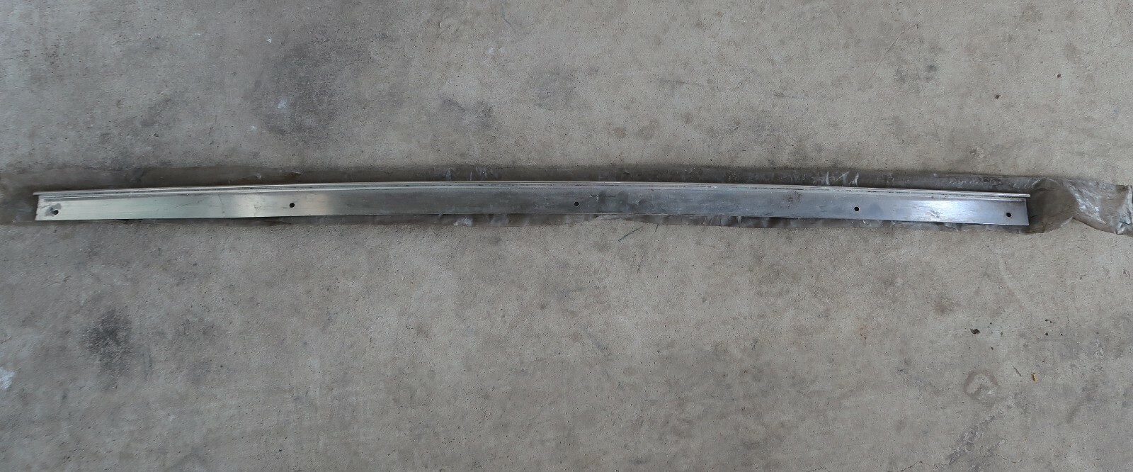 Mercedes Benz 1166980301 W116 Rail, Door Moulding, Metal Trim Exterior ...
