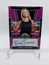 2025 Leaf Metal Women of Sport - Paris Mikinski #106 Platinum Shimmer ...