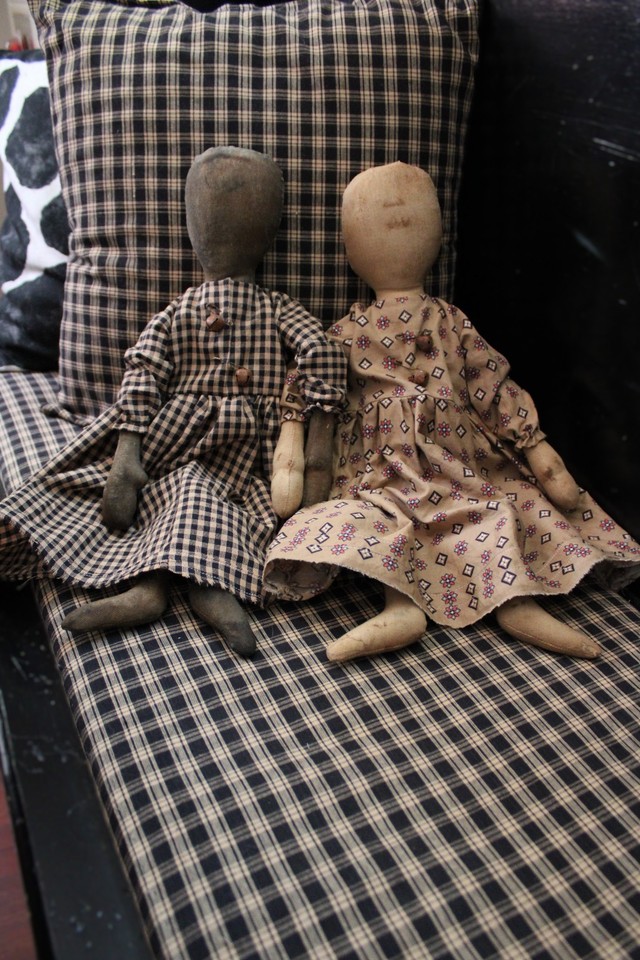 NEW Handmade Primitive grungy Friend Dolls - Rustic-grungy-Prim | eBay