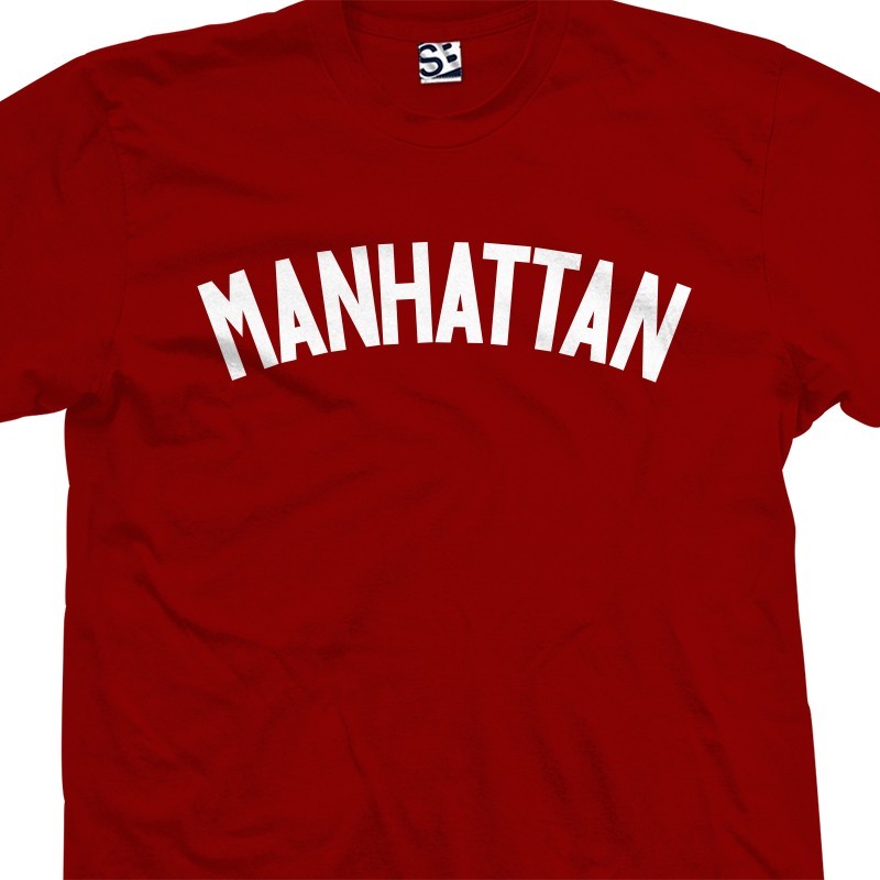 Manhattan Yankee Shirt | Rep New York and the City Life | Mens Tee | eBay