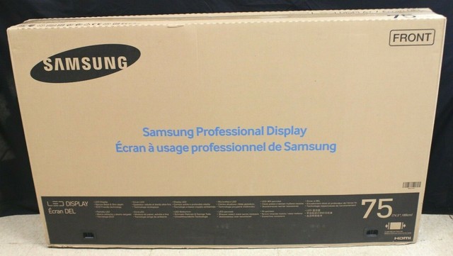 Samsung DM75E 75" Class DME Series - 1080p Full HD LED Commercial ...