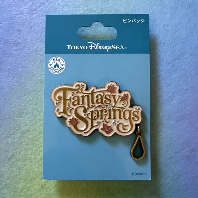 Tokyo Fantasy Springs Pin 2024 From Disney Sea Park - New - Ships From ...