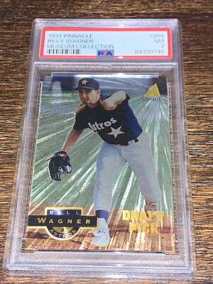 1994 PINNACLE BILLY WAGNER 264 MUSEUM COLLECTION GRADED PSA 7 NM RC ...