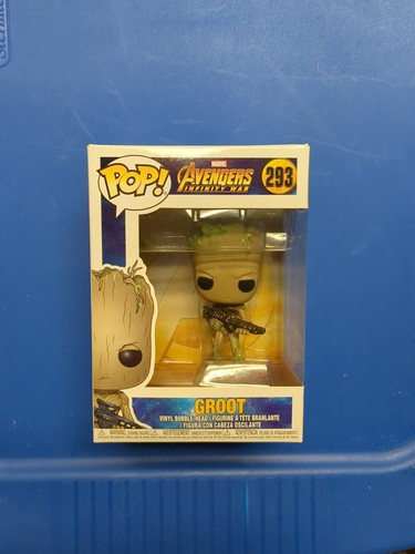 Funko Pop! Vinyl: Marvel - Groot (w/ Blaster) #293 889698269049 | eBay