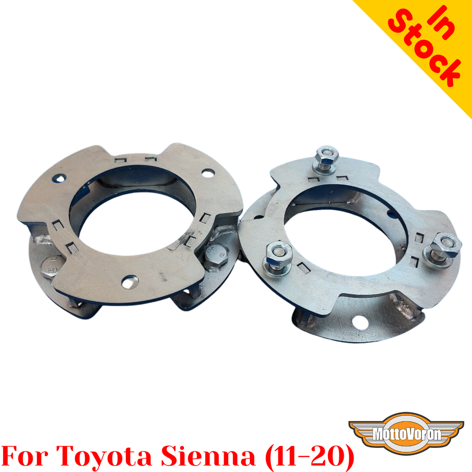 For Toyota Sienna Front strut spacers Suspension leveling kit Sienna ...