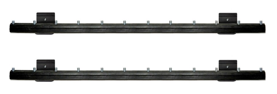 24 BEER TAP HANDLE DISPLAY LOT OF 2 WALL MOUNTED INCLUDES BRACKETS 2EA ...