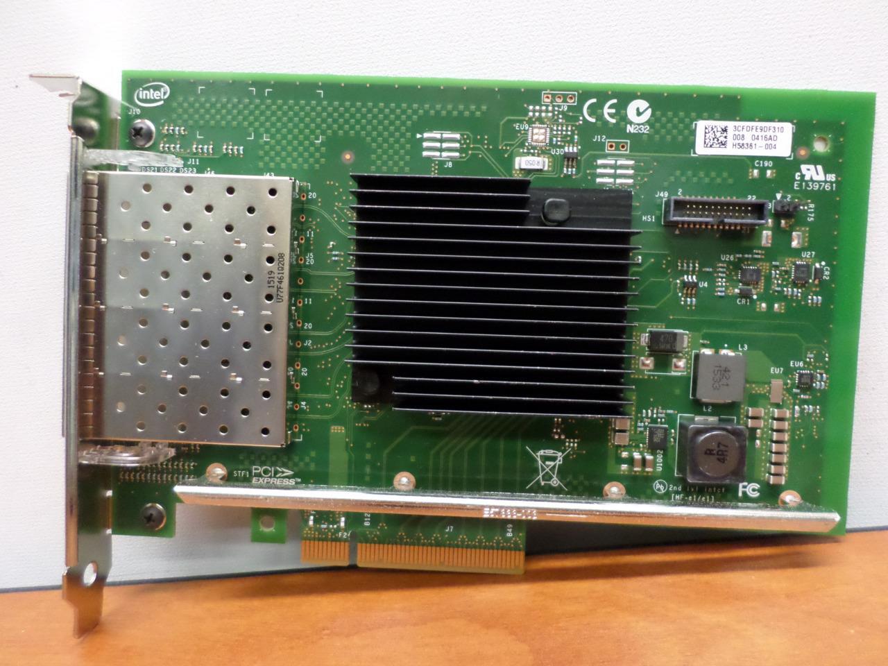 Intel Converged (X710DA4FH) Plug-in Card Network Adapter 735858281836| eBay