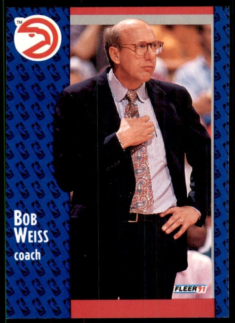 1991-92 Fleer Bob Weiss Atlanta Hawks #5 | eBay