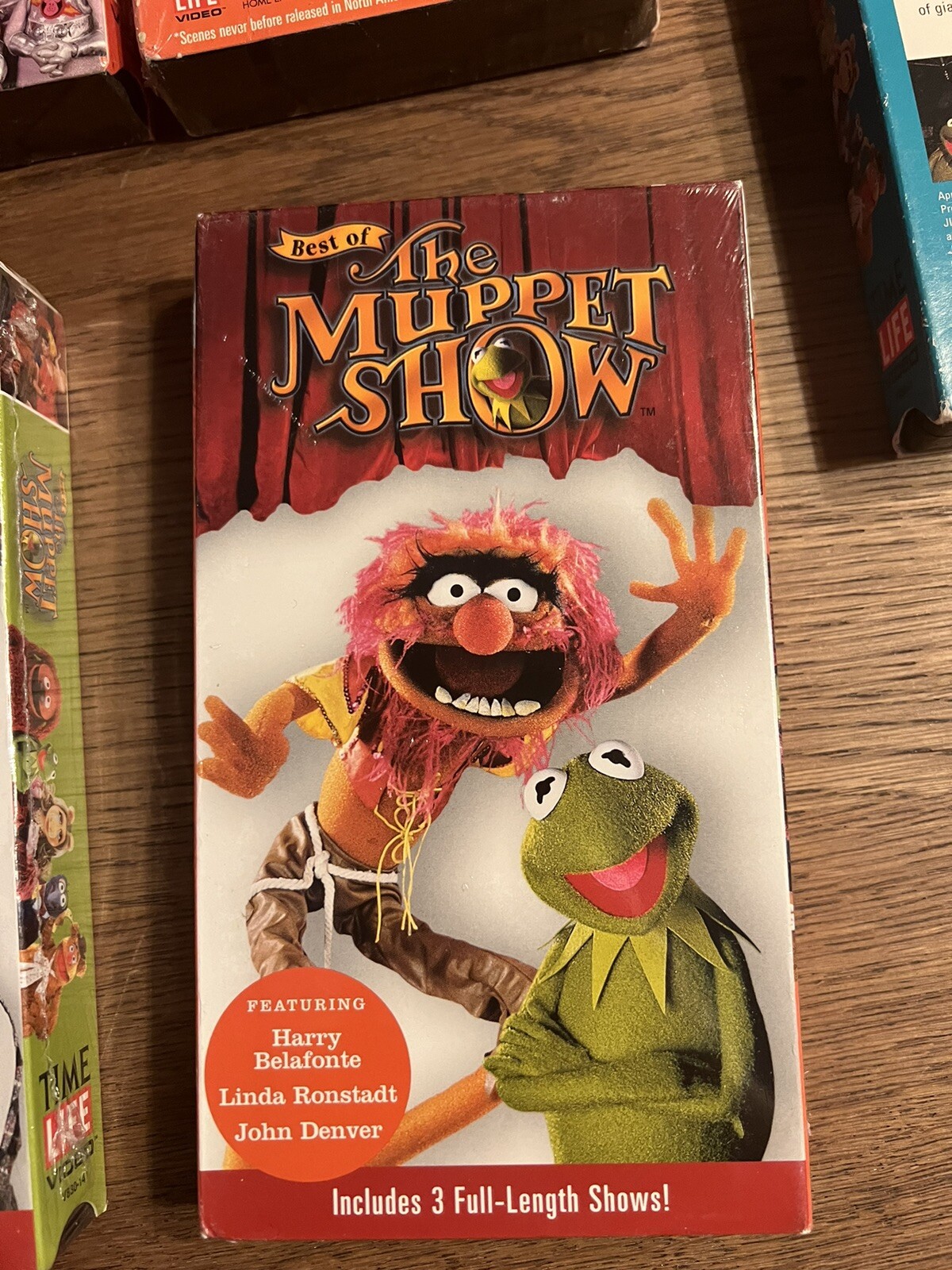 Best Of The Muppet Show Set Of 6 VHS Sealed and 1 open Time Life Video ...