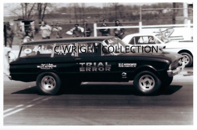1960s Drag Racing-1961 Ford Falcon-C/MP-TRIAL AND ERROR-Cecil County ...