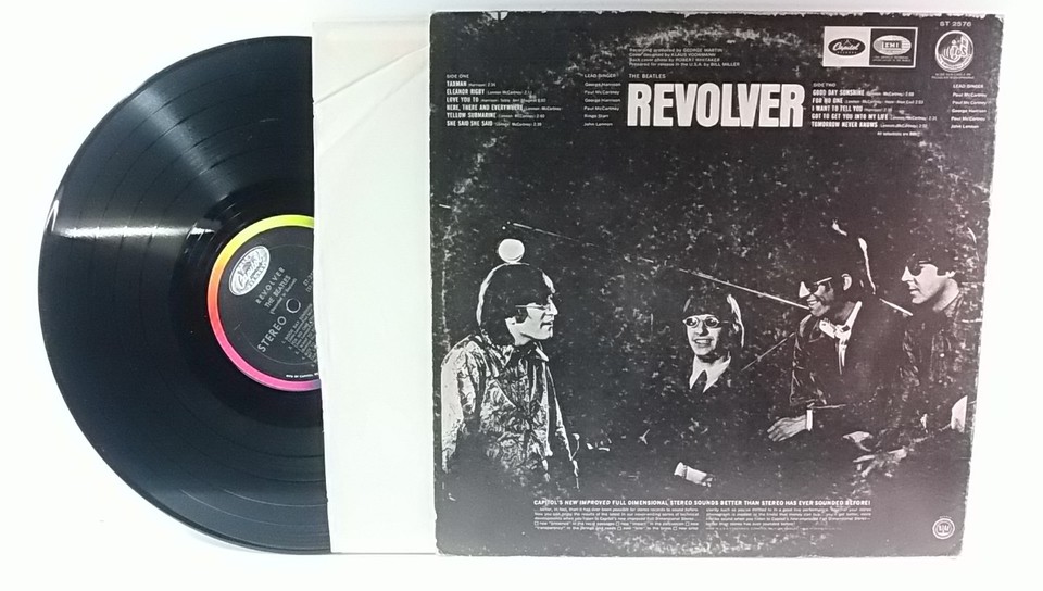 REVOLVER The Beatles Vinyl LP Original Capitol ST-2576 Record Album VG ...
