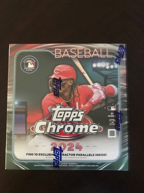 2024 TOPPS CHROME BASEBALL MONSTER BOX (10 X-FRACTORS BOX) (NEW ...