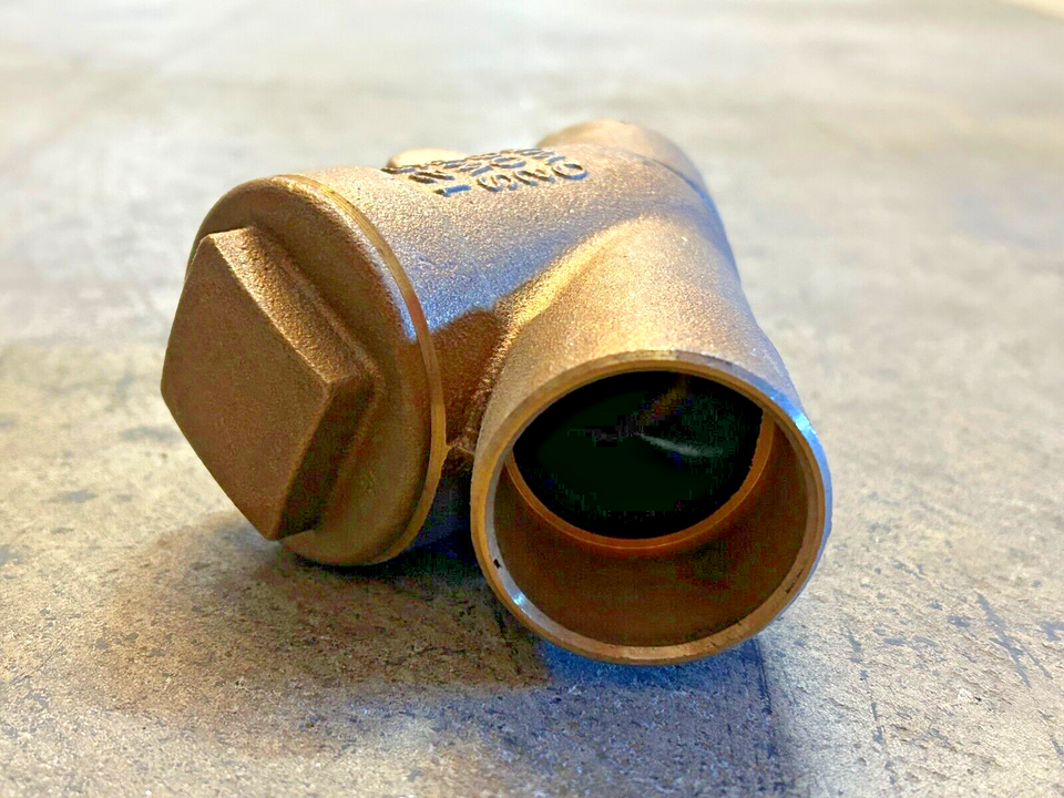 NIBCO 1 1/2"" Bronze Sweat Check Valve 125 SWP 200 CWP | eBay