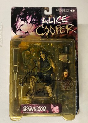 Alice Cooper McFarlane Toys Action Figure *SIGNED by ALICE COOPER !! | eBay