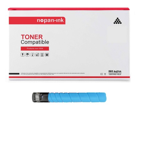 Toner 76C00C0 compatible pour LEXMARK Cyan x 1 - NOPAN-INK Lexmark CS ...