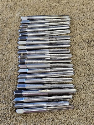 20 Morse Others 1/4" 20 NC HS HSS GH Thread Threading Taper Bottom Hand ...