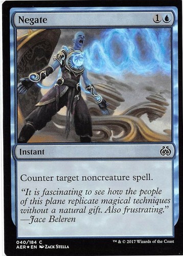 Negate *FOIL Common* Magic MtG x1 Aether Revolt SP | eBay
