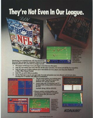 NFL Print Ad/Poster Art PC Big Box | eBay