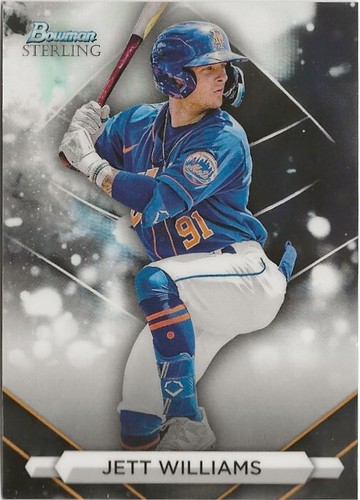 2023 Bowman Sterling Jett Williams RC Rookie Card New York Mets (A) | eBay