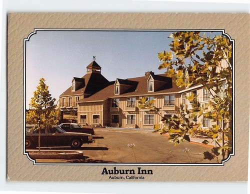 Postcard Auburn Inn Auburn California USA | eBay