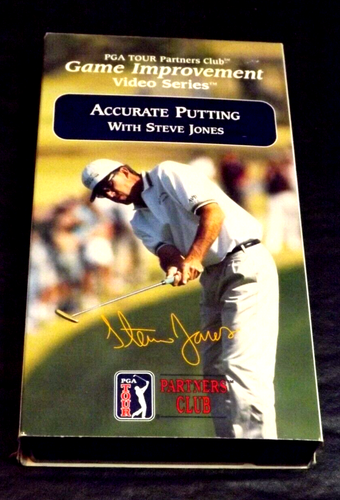 PGA TOUR PARTNERS CLUB GAME IMPROVEMENT SERIES ACCURATE PUTTING VHS NR ...
