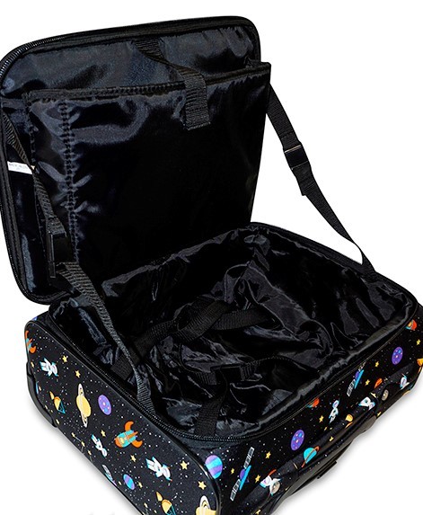 NEW GALAXY ROLLING COMPUTER BAG CASE NOTEBOOK SLEEVE 17 INCH LUGGAGE ...