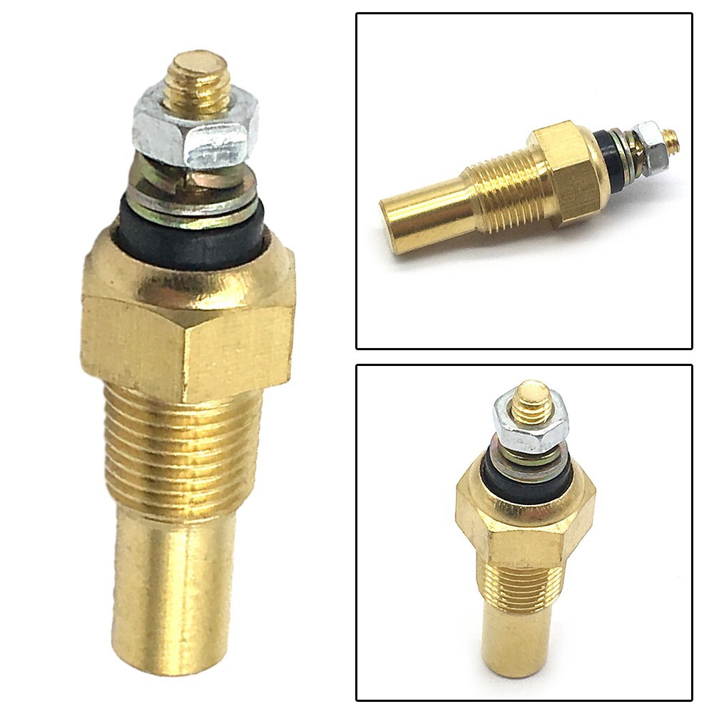 Water Temperature Gauge Water Temp Meter for Marine Boat Car 1/8 NPT ...