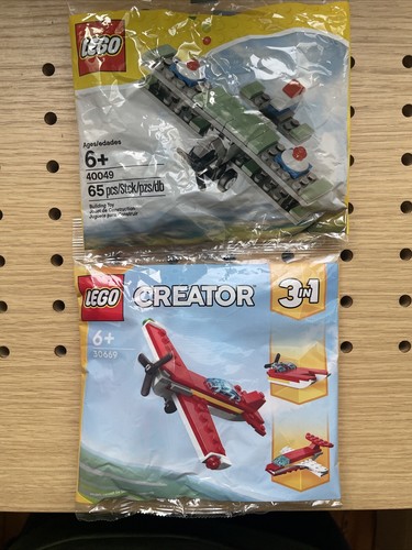 Lot Polybag Lego Avion Creator 3in1 40049 & 30669 | eBay