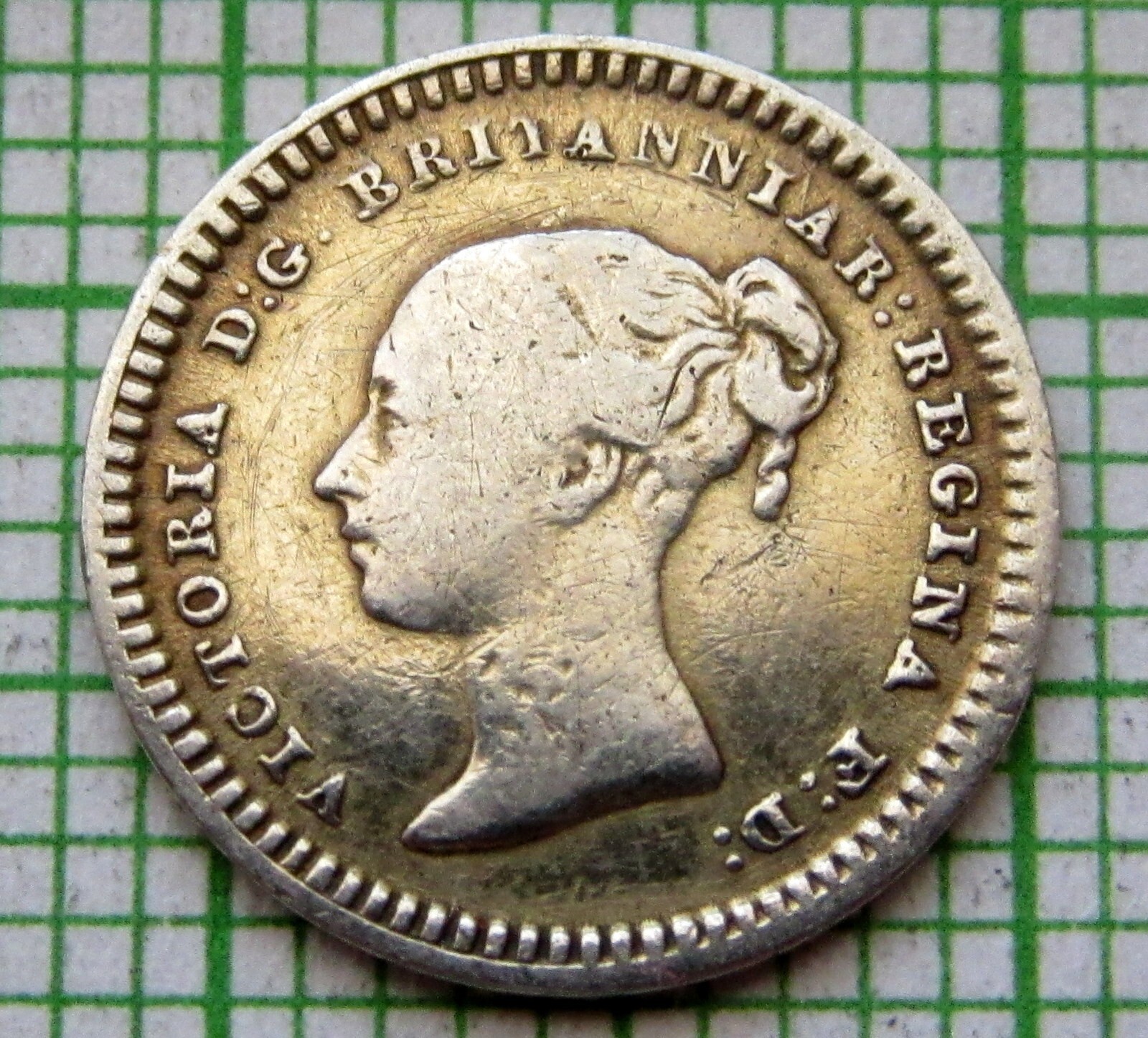 GREAT BRITAIN QUEEN VICTORIA 1843 1-1/2 PENCE, COLONIAL ISSUE SILVER | eBay