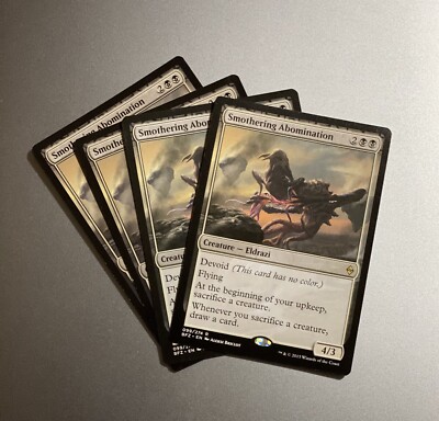 4x Smothering Abomination Battle for Zendikar Rare MTG | eBay