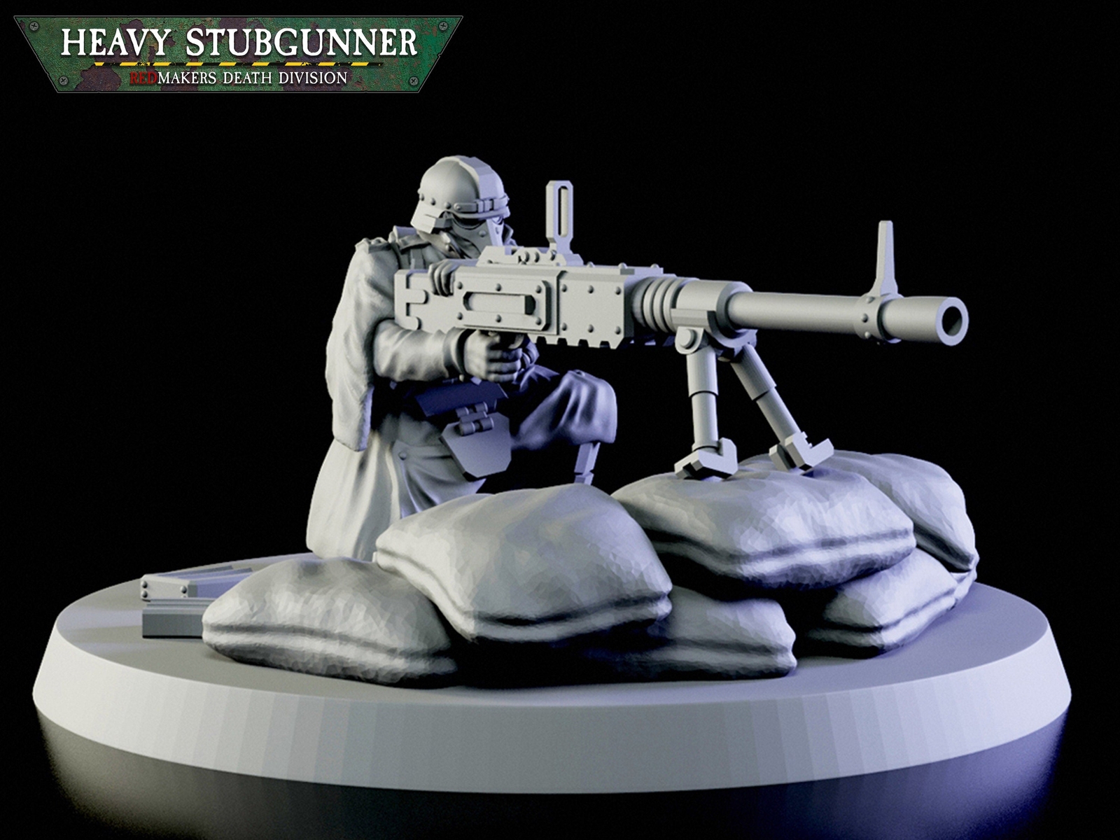 Death Division: Heavy Stubgunner | Krieg | Trench Korps | Steel Legion ...