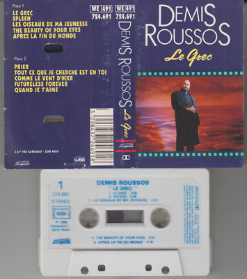 K 7 AUDIO (TAPE) DEMIS ROUSSOS *LE GREC* | eBay