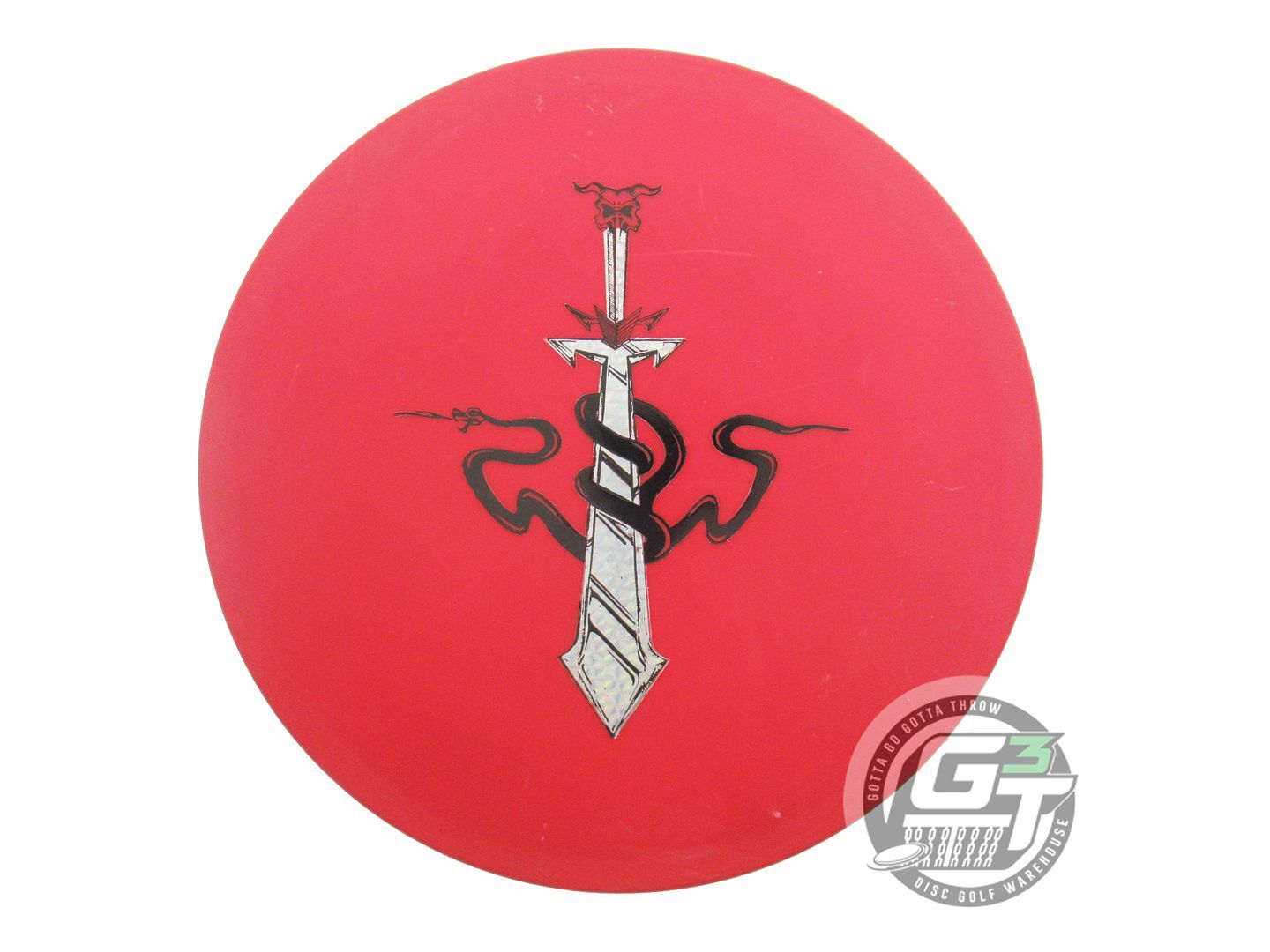 USED Innova DX Raven 180g Red WILL TO SURVIVE 4/100 OOP Driver Golf ...