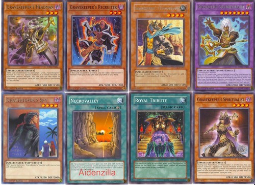 Yugioh Gravekeeper Deck - Imperial Tomb Necrovalley Commandant ...