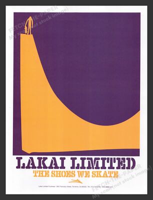 Lakai Limited Footwear "The Shoes We Skate" 2000s Print Advertisement ...