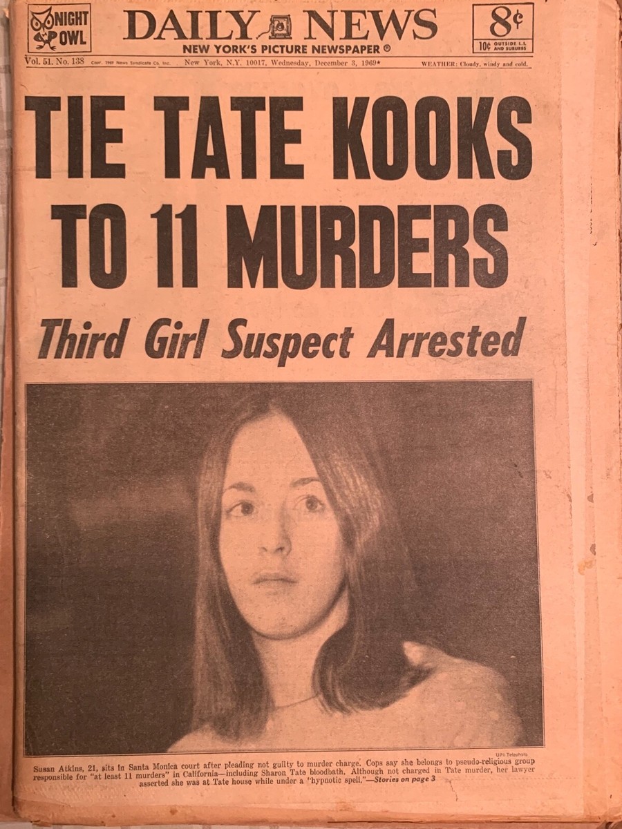 Sharon Tate Murder And Baby From The Archives: Savage Mystic Cult