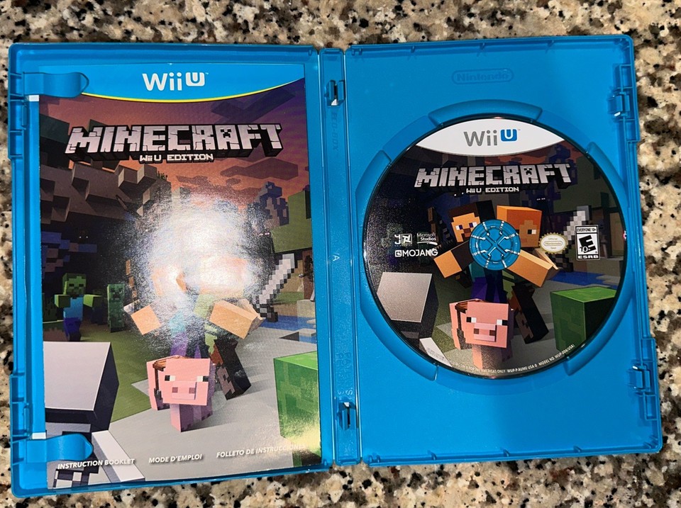 Minecraft - Wii U Edition for Nintendo Wii U Complete With Manual Fast ...