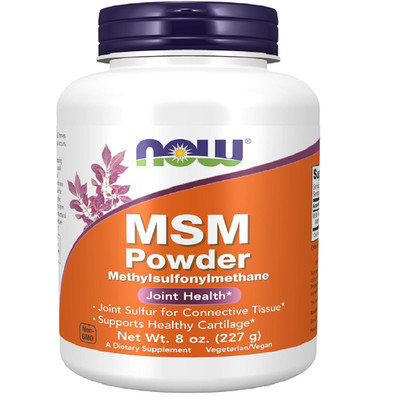NOW Foods Supplements, MSM (Methylsulfonylmethane) Powder, Supports ...