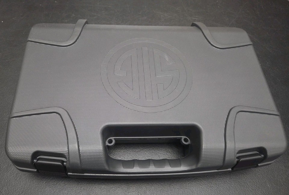 Sig Sauer Factory Grey Pistol Case Box W/ Foam Large | eBay