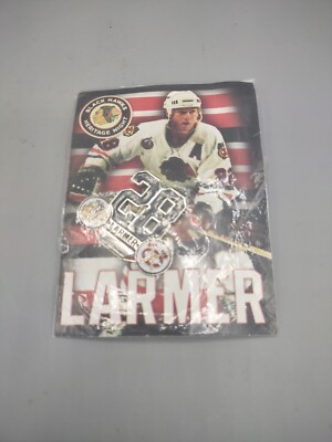 NHL Chicago Blackhawks Heritage Night Pin Steve Larmer RARE | eBay
