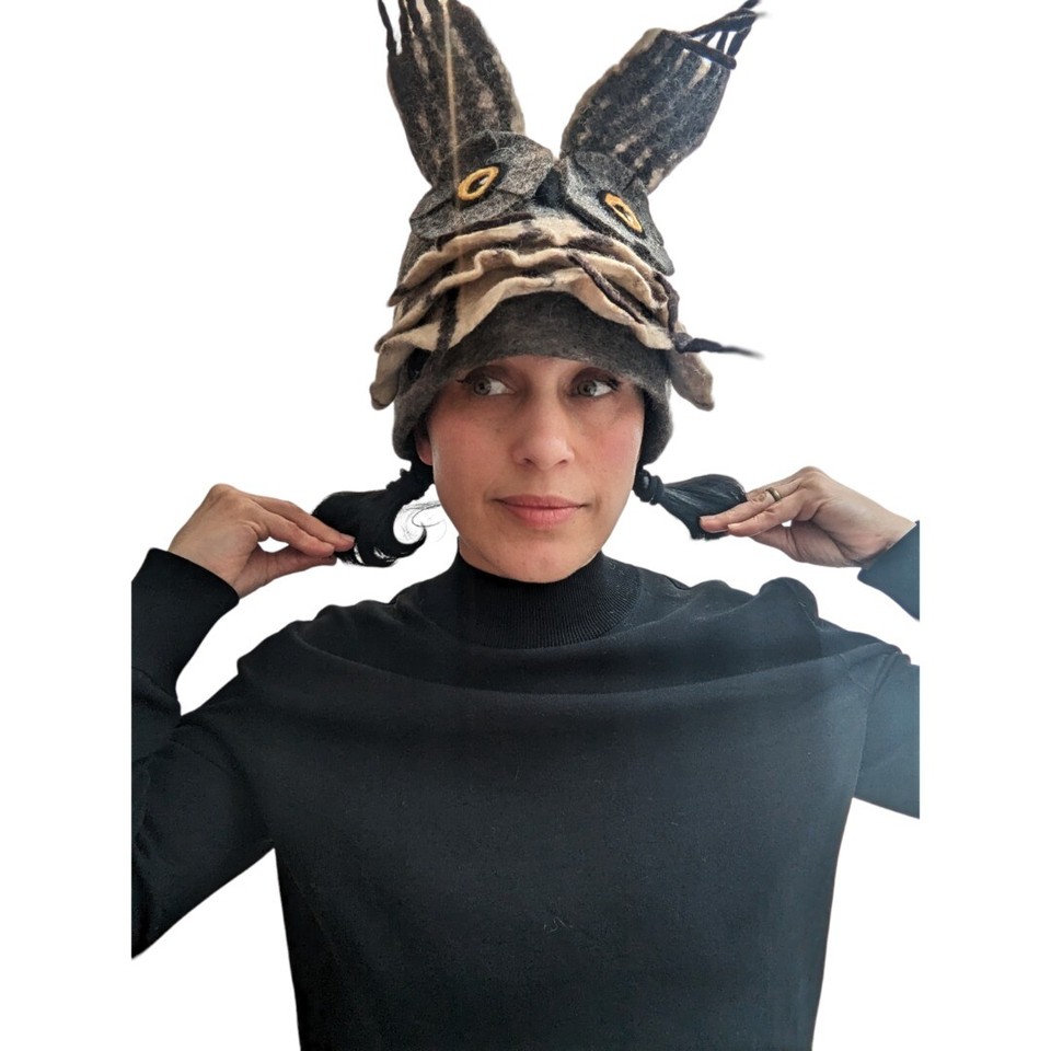 Owl Bird Animal Woodland Creatures Fauna Hat Pixie Outfit Funny ...