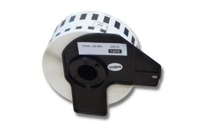 Continuous Label Roll for Brother PT QL-570 QL-580 QL-580N QL-650 27mmx ...