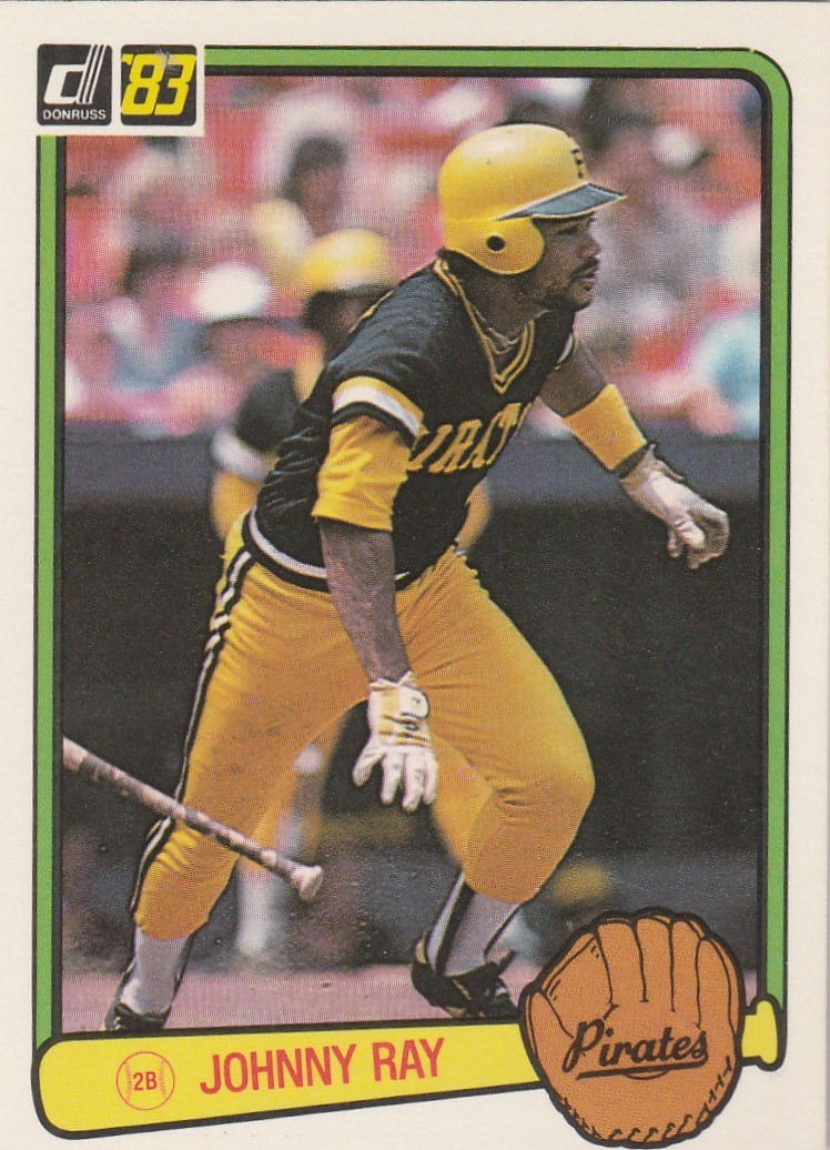FREE SHIPPING-MINT-1983 Donruss #437 Johnny Ray Pittsburgh Pirates | eBay