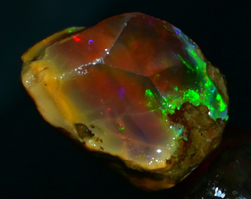 Red Opal Rough 48.00 Carat Natural Ethiopian Opal Raw Welo Opal ...