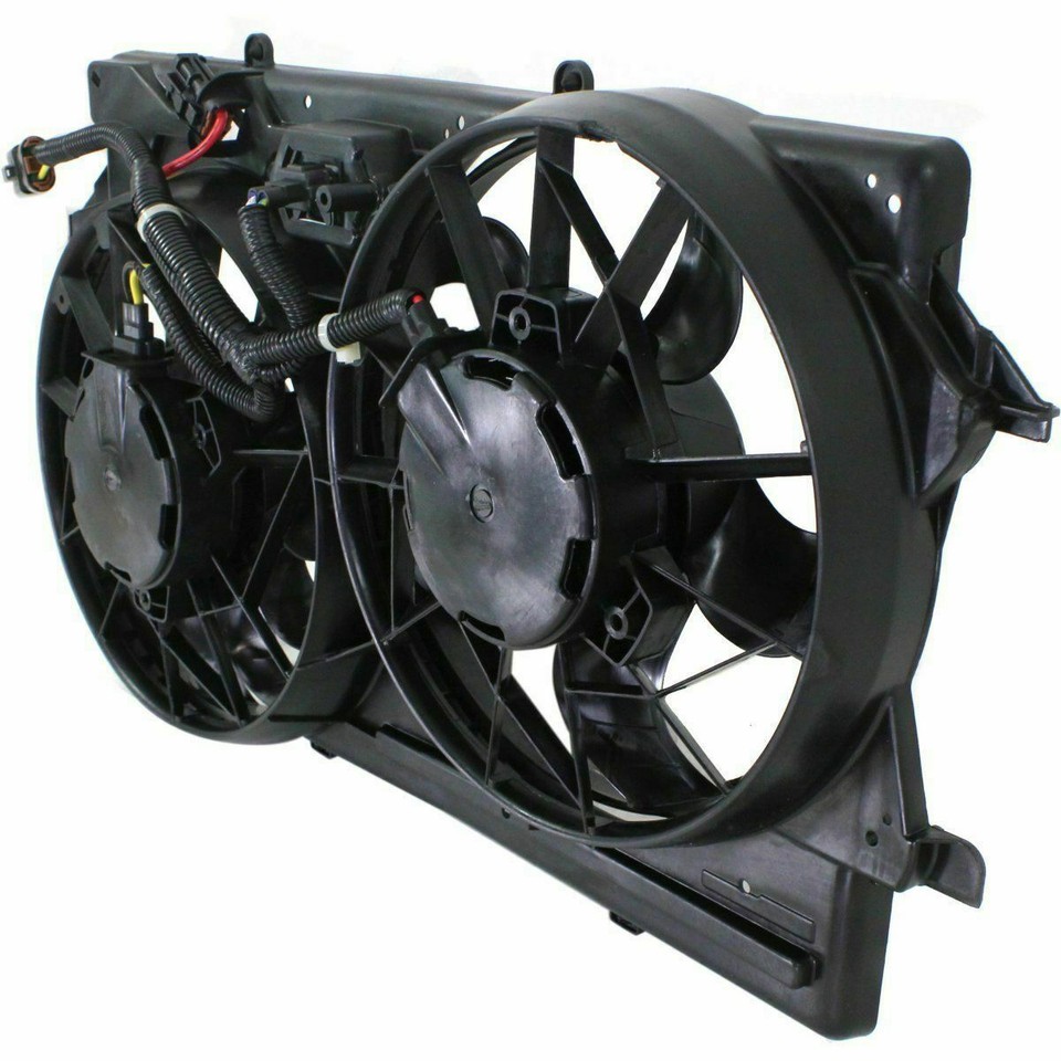 New Fits FORD FOCUS 2000-02 Radiator Fan Shroud Assembly 2.0L Engine ...