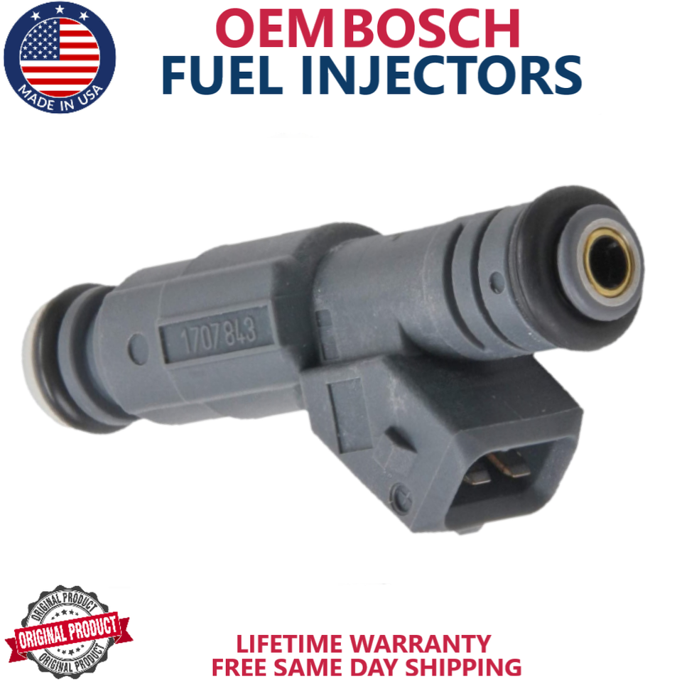 x8 OEM BOSCH Fuel Injectors For 2002, 2003 BMW X5 4.6L V8 #0280155823 ...